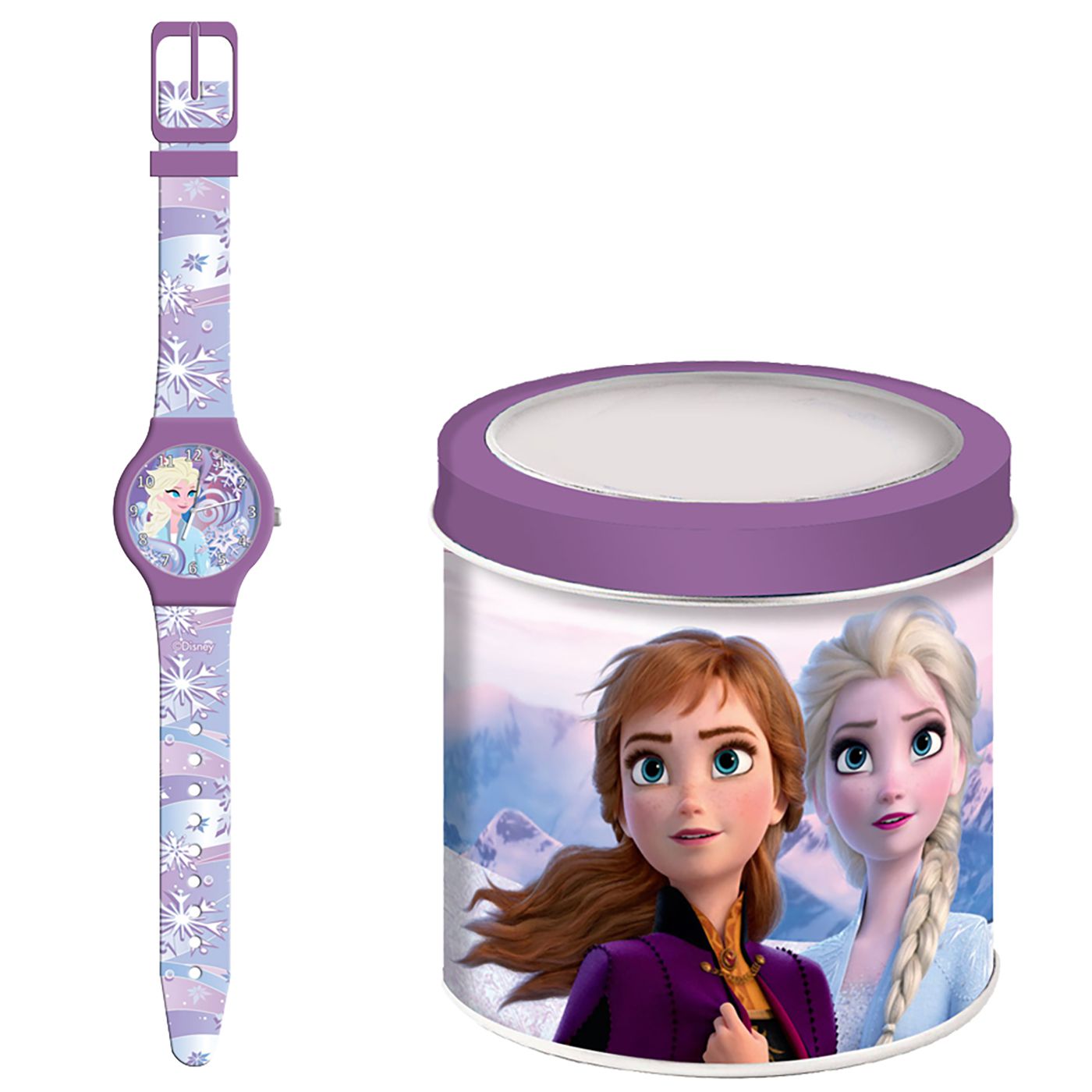 Ceas de mana copii Disney Frozen II, Violet - eMAG.ro