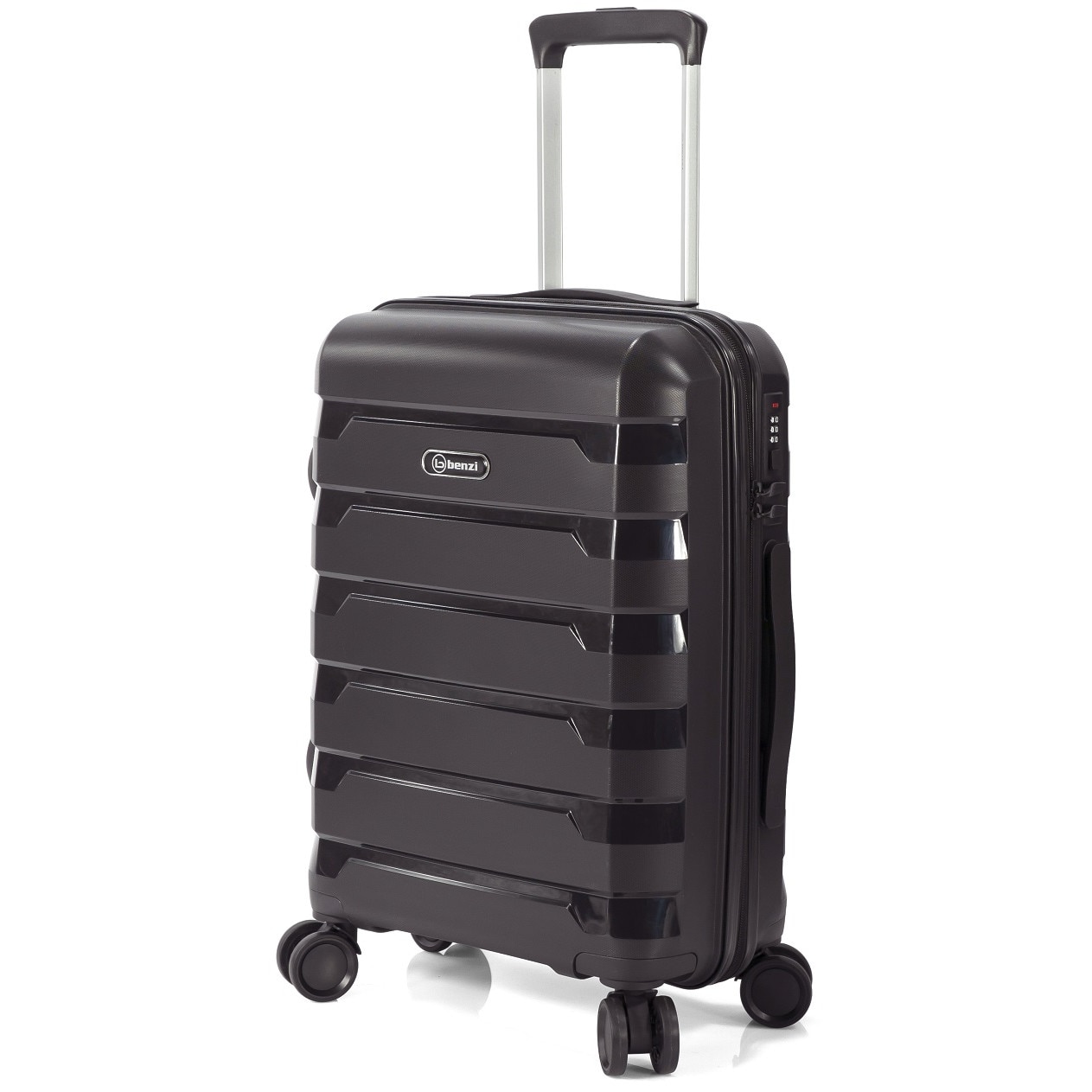 Set Trolere Extensibile Benzi BZ 5750, Polipropilena, 4 Roti Duble, 3 ...