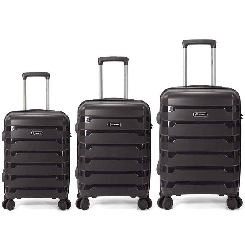 Set Trolere Extensibile Benzi BZ 5750, Polipropilena, 4 Roti Duble, 3 ...
