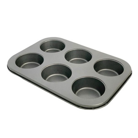 Tava briose, 6 forme, Teflon, 27x19 cm, Wei 01667 - eMAG.ro