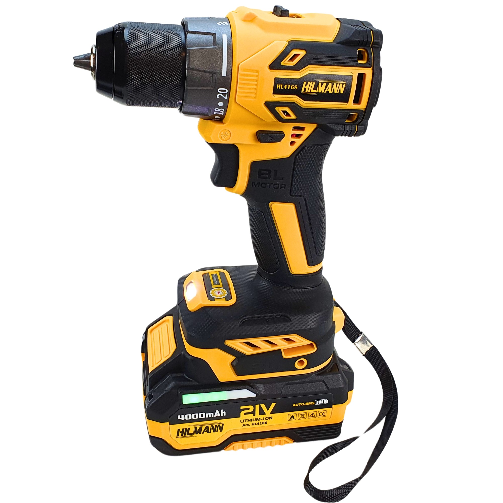 Masina de gaurit HILMANN cu acumulator - eMAG.ro