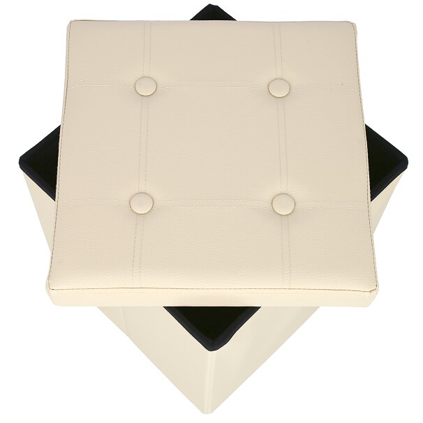 Taburet multifunctional cu spatiu de depozitare si capac reversibil ...