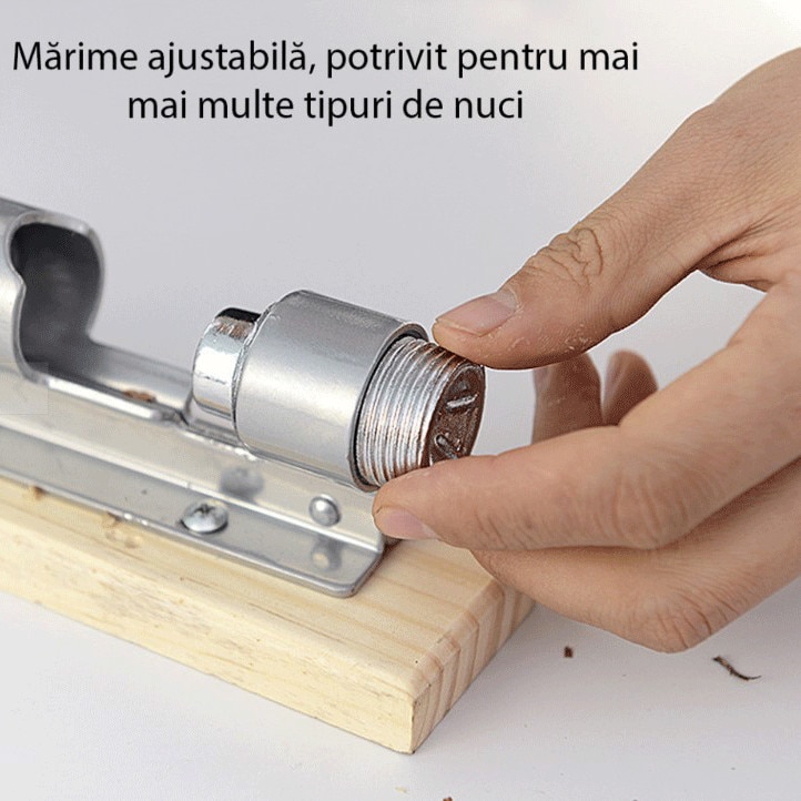 Spargator Manual GREATON De Nuci Si Alune Cu Suport Din Lemn, Materiale ...