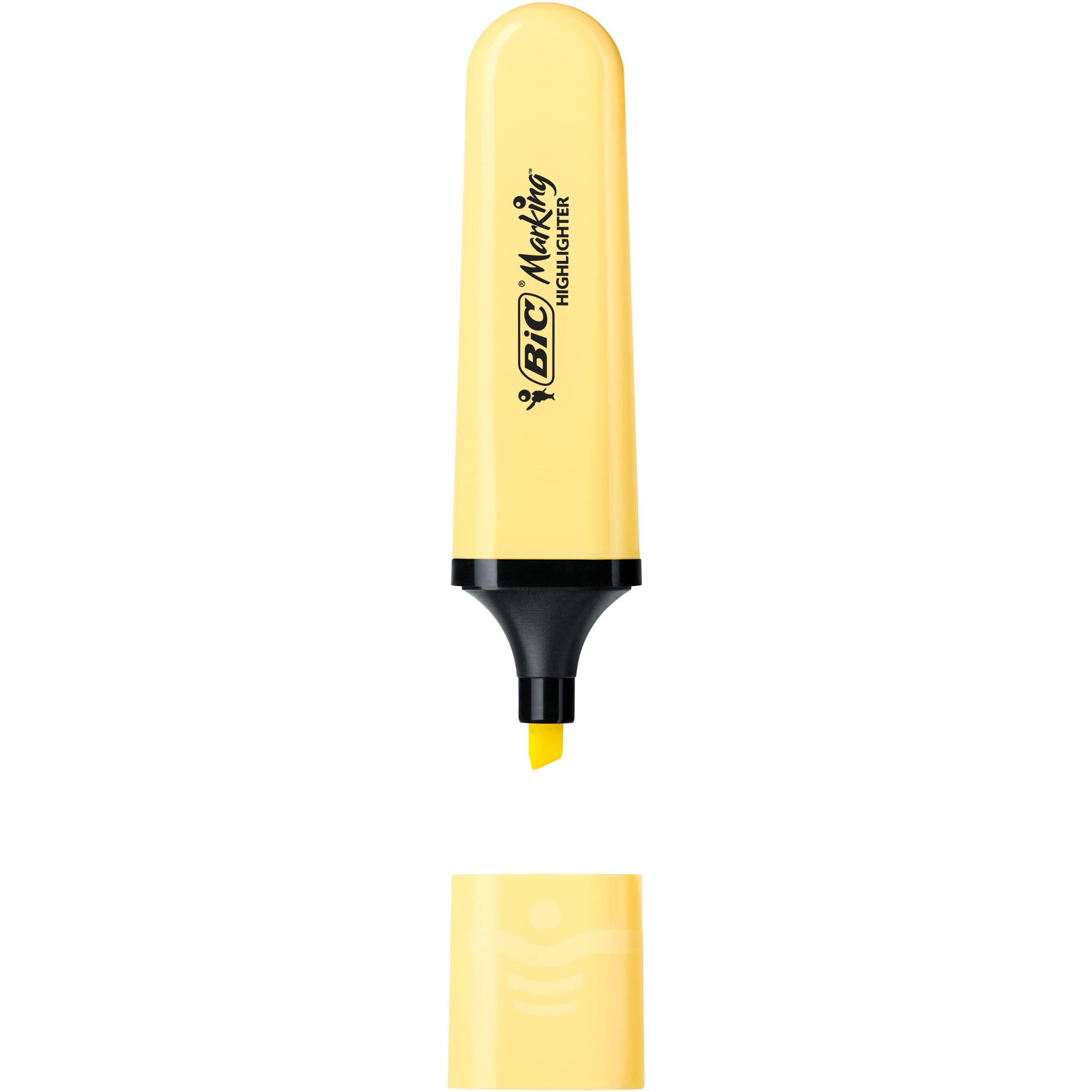 Evidentiator Highlighter Flat galben pastel cut/12 - eMAG.ro