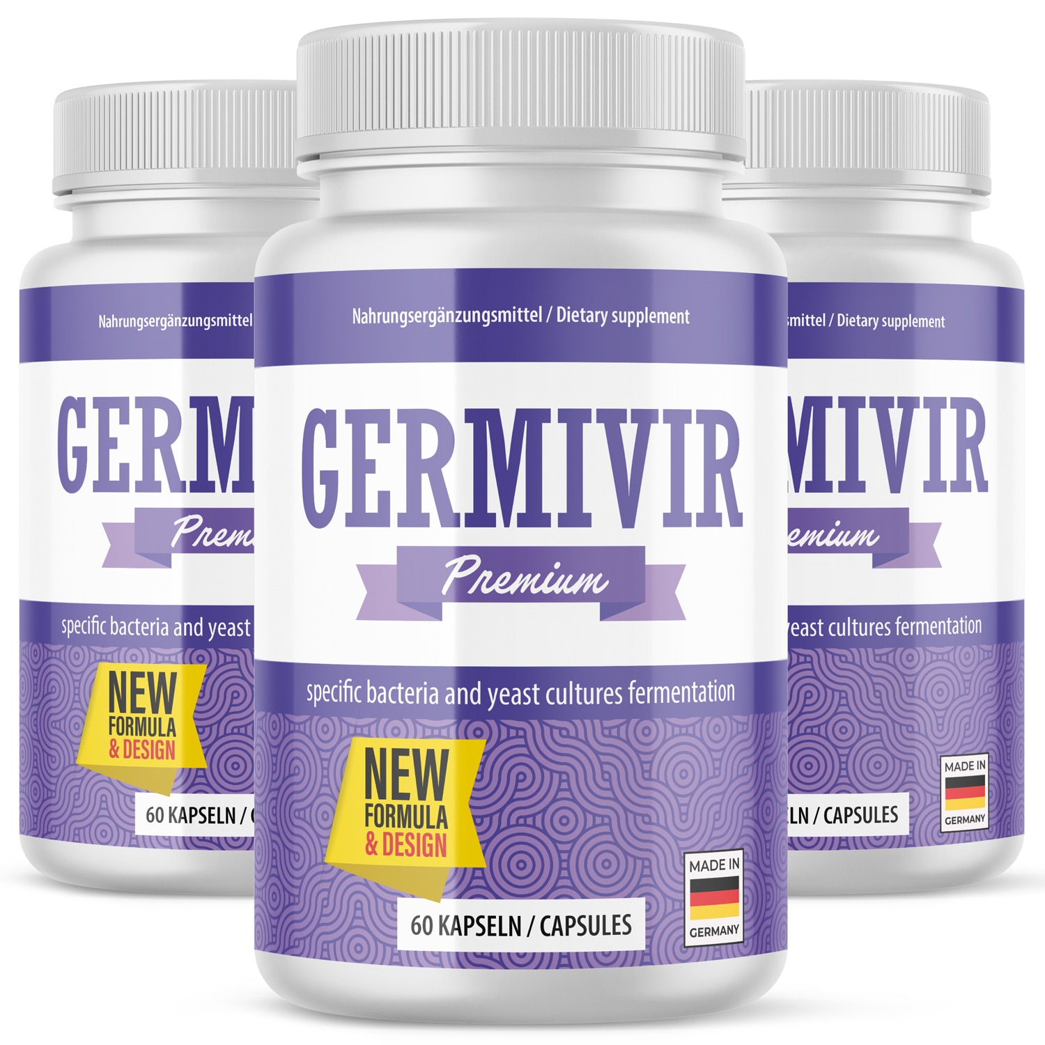 Supliment alimentar, GERMIVIR, cu extract de ceai kombucha si vitamina ...