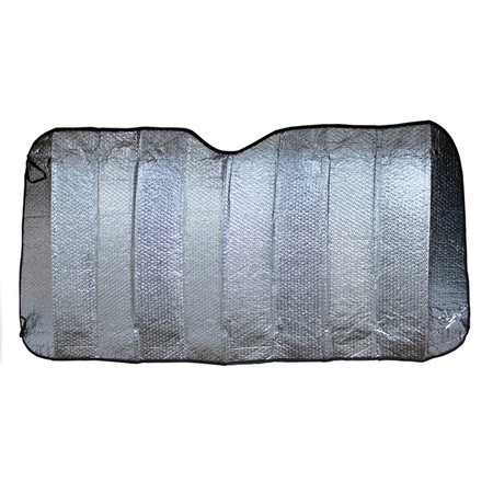 Parasolar auto aluminiu, VivAuto 130cm X 60cm - eMAG.ro