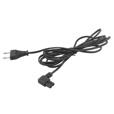 Cablu de alimentare pentru TV, Radio, Casetofon, 2 pini mama 90 grade ...