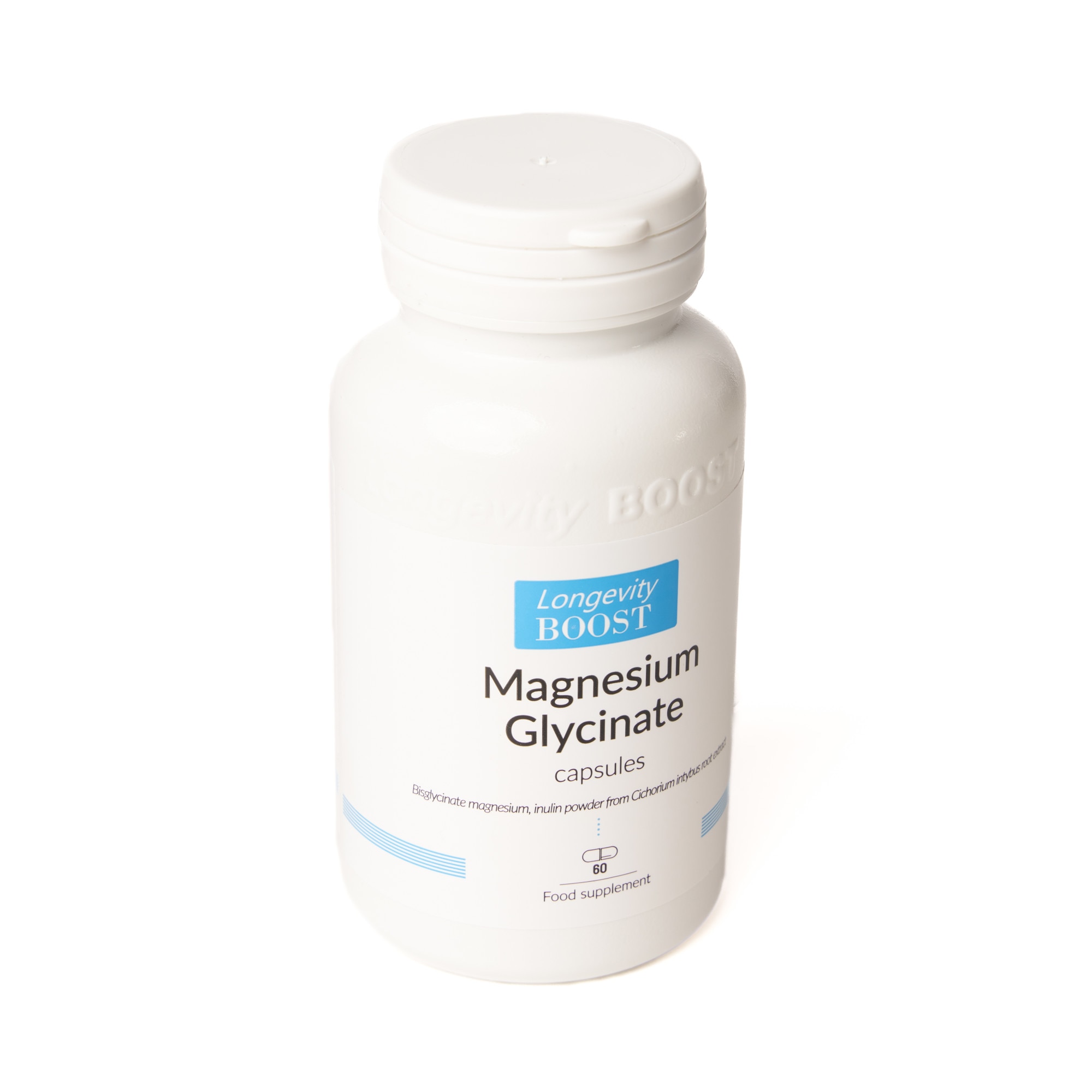 Magnesium Glycinate, Longevity BOOST, Flacon 60 capsule, 25.38 g - eMAG.ro