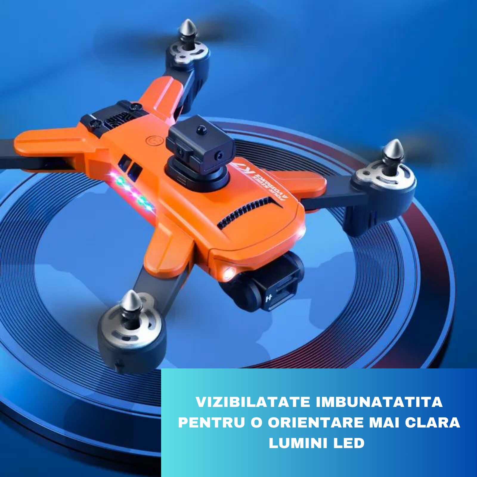 Drona RoHS™ S99 Max FLYAway pliabila, WiFi, Retur automat, Control ...