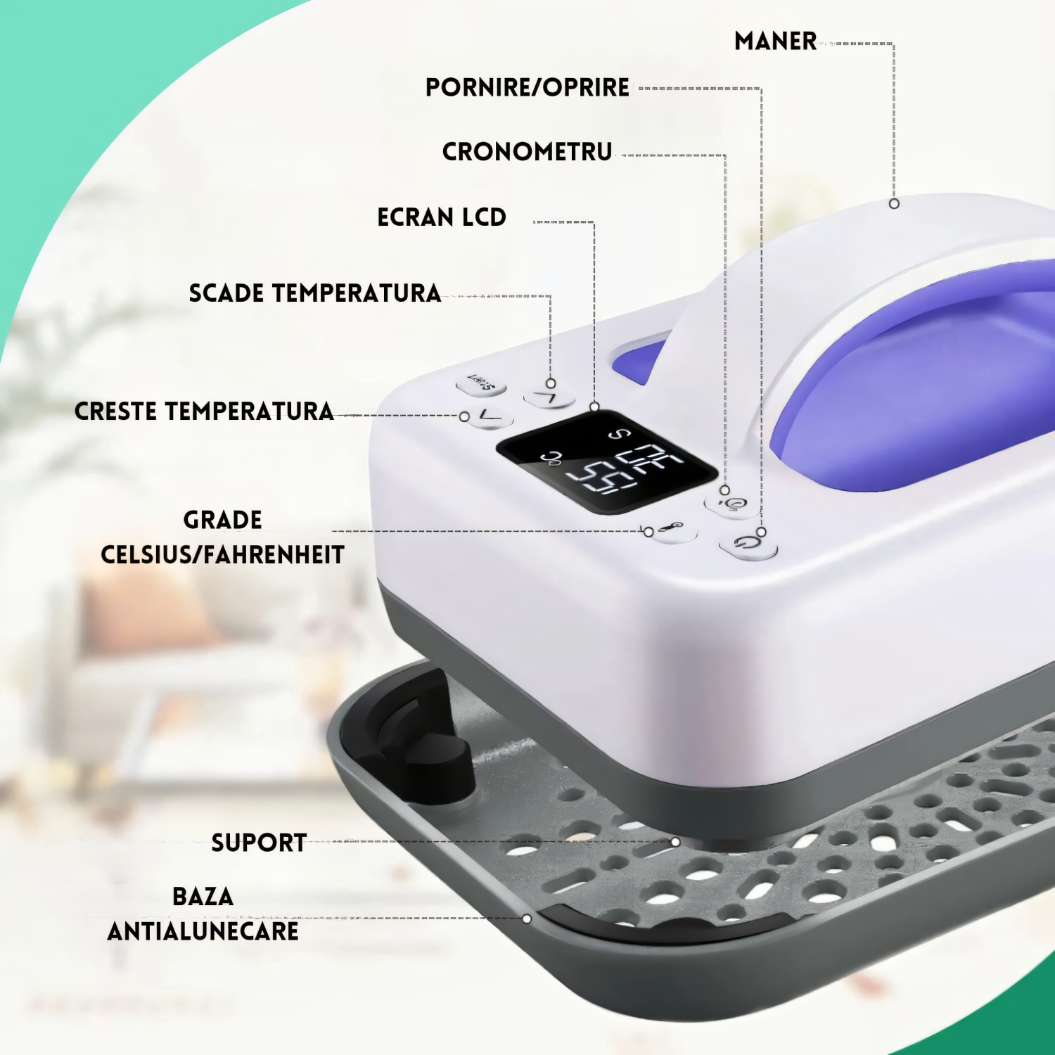 Presa imprimare termica, Zadabso®, multifunctionala, portabila, anti ...