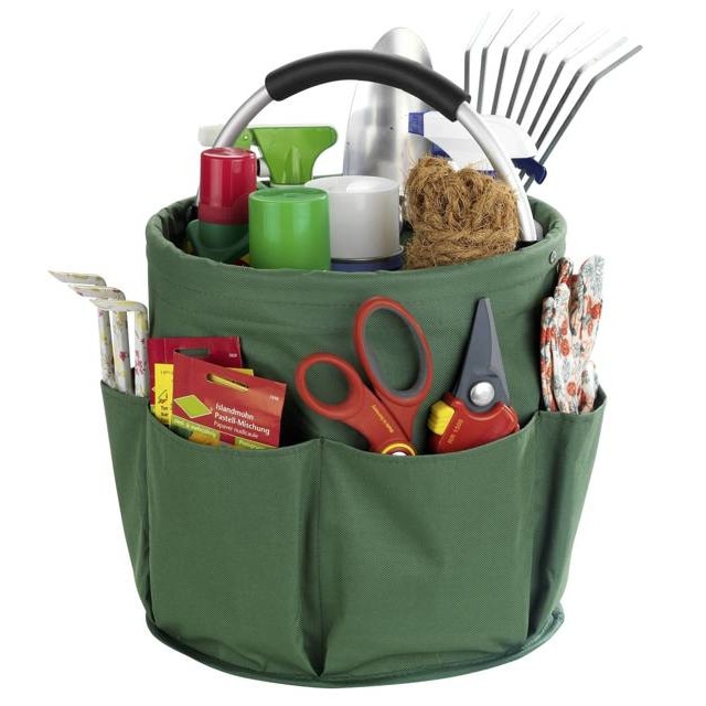 Cutie de scule universala CADDY pentru gradina, verde - eMAG.ro