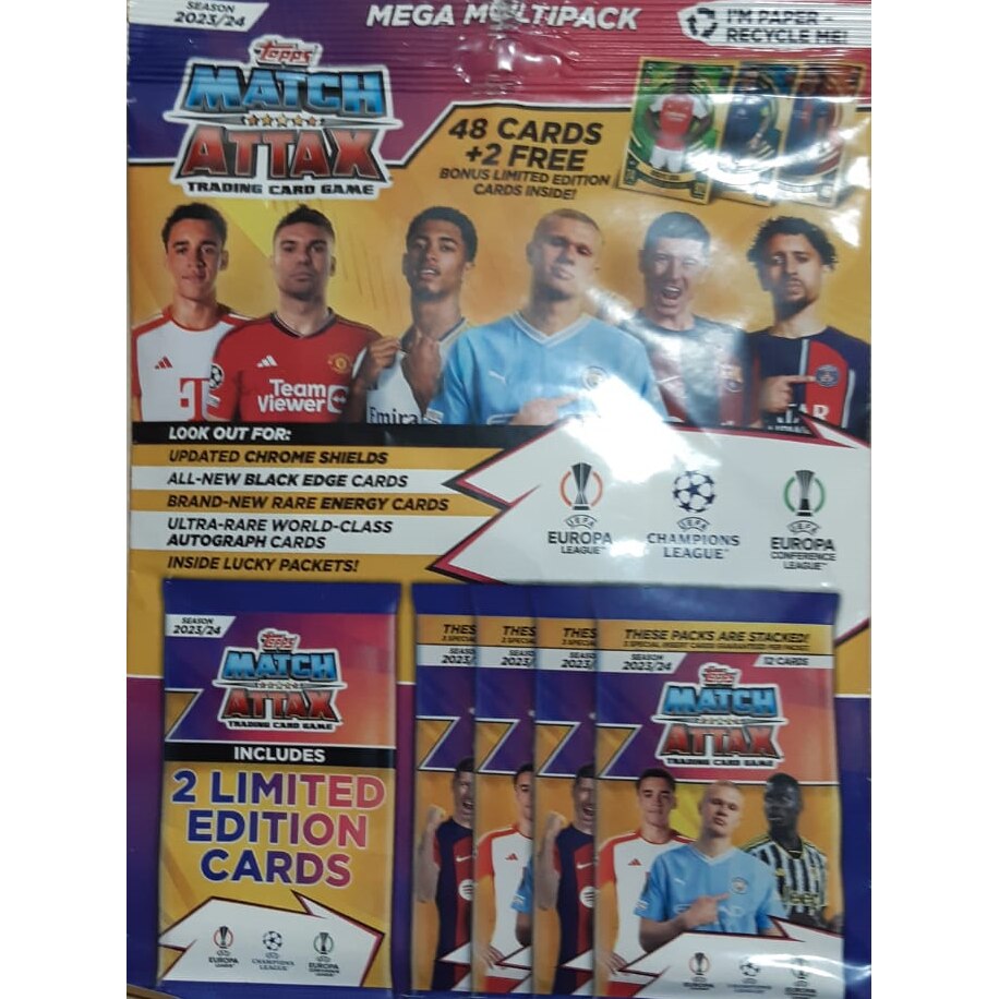 Joc de carti - Mega multipack Match Attax sezon 2023-2024 - eMAG.ro