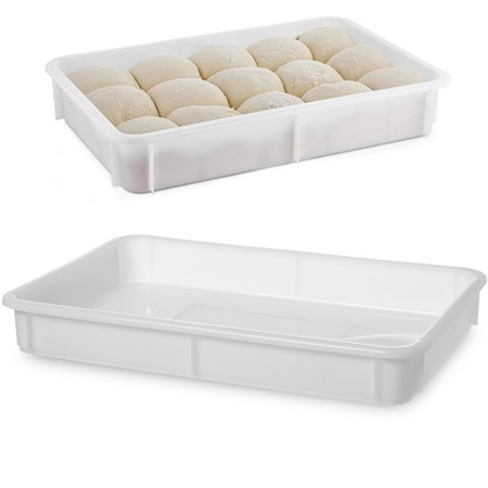 Recipient pentru pizza, Amer box, Polietilena, Alb, 14.5 l - eMAG.ro