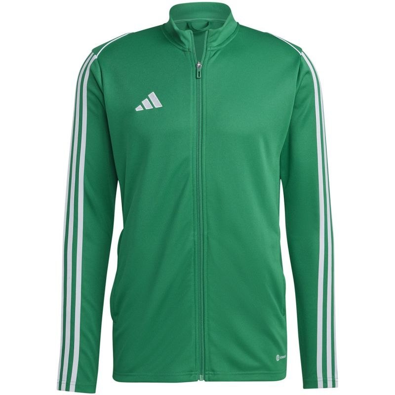 Bluzon sport barbati Adidas, Poliester, Verde, S - eMAG.ro