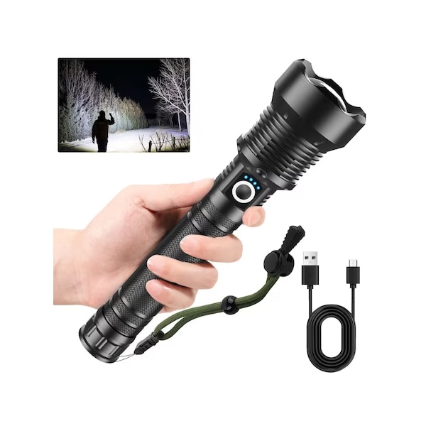 Lanterna Profesionala de Mare Putere Virtual Trend®, LED P70 - eMAG.ro