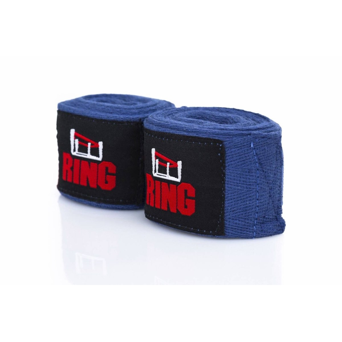 Set 2 bandaje pentru box, Ring, Bumbac, 4.5m, Albastru - eMAG.ro