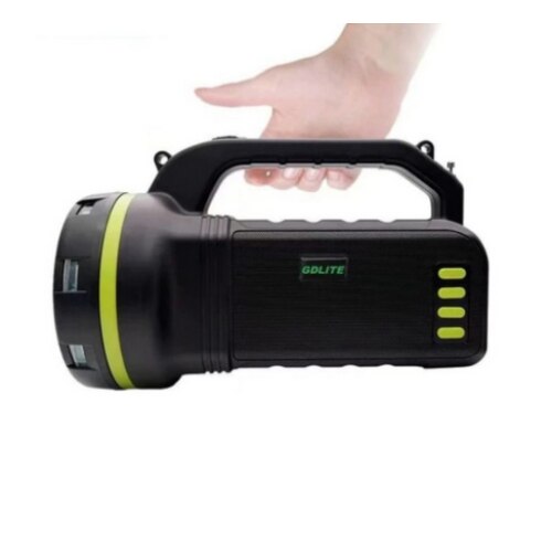 Lanterna cu incarcare Solara 2000A cu 3 becuri incluse, boxa cu ...