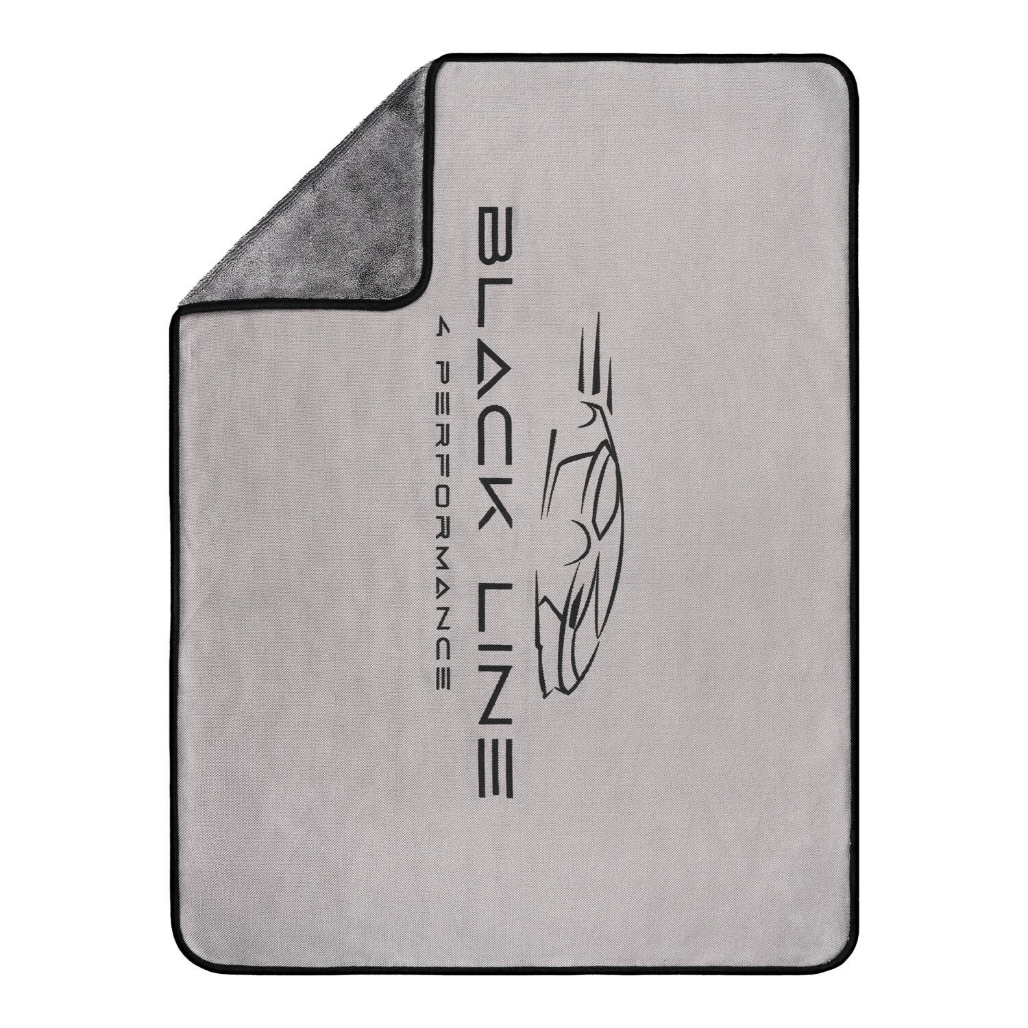 Prosop auto ultra absorbant, BlackLine, 60x80 cm, 750 GSM, tesatura ...