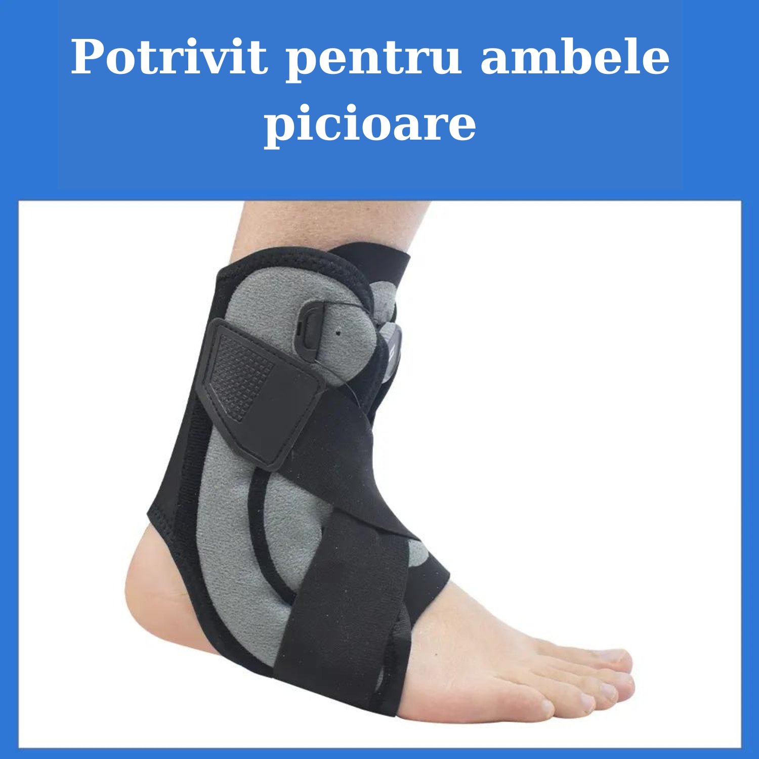 Orteza Glezna cu Benzi de Sustinere, Marime Universala, Protectie ...