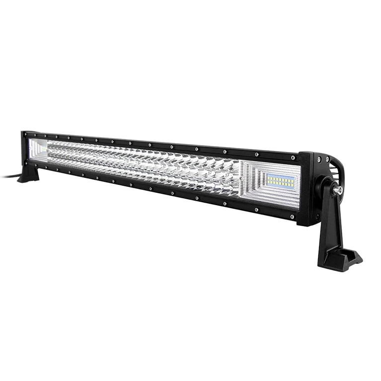 Proiector auto LED Bar cu suport, offroad, 405 W, 12V-24V, 80 cm, negru ...