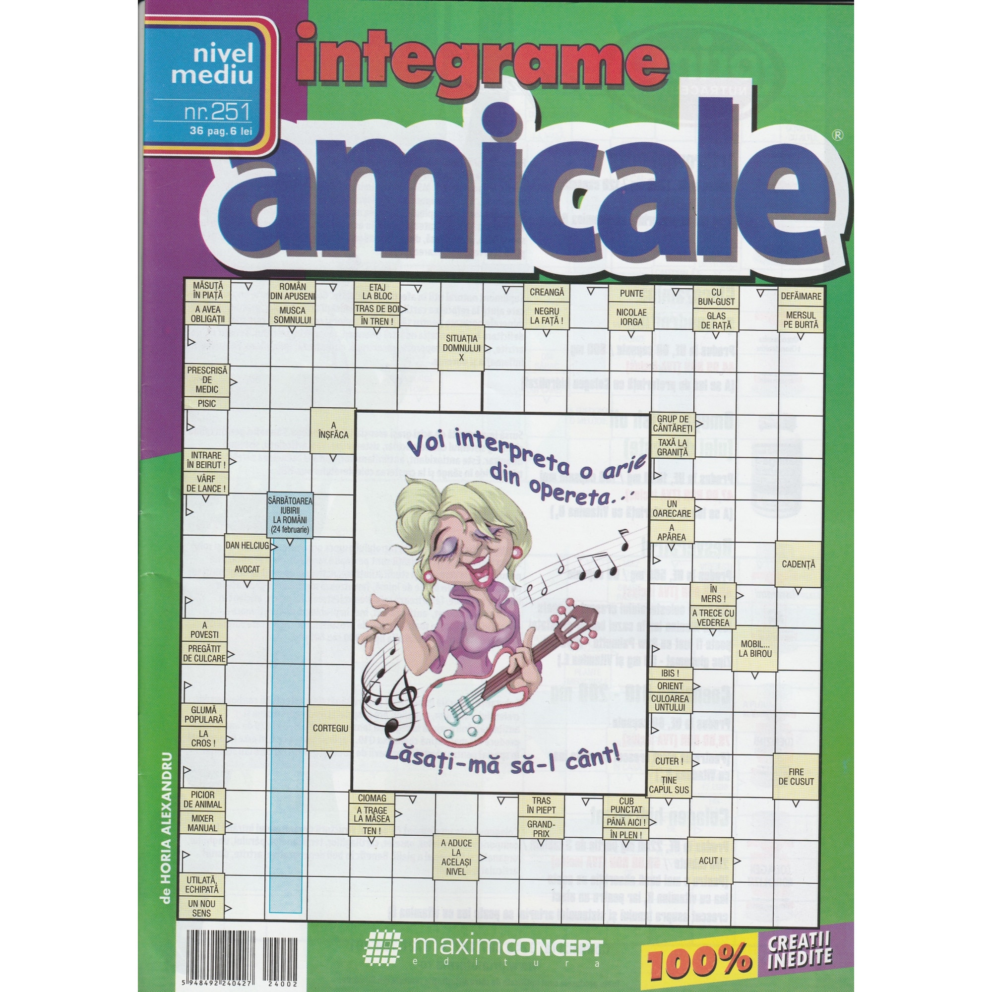 Integrame amicale 251 - nivel mediu, Maxim - eMAG.ro