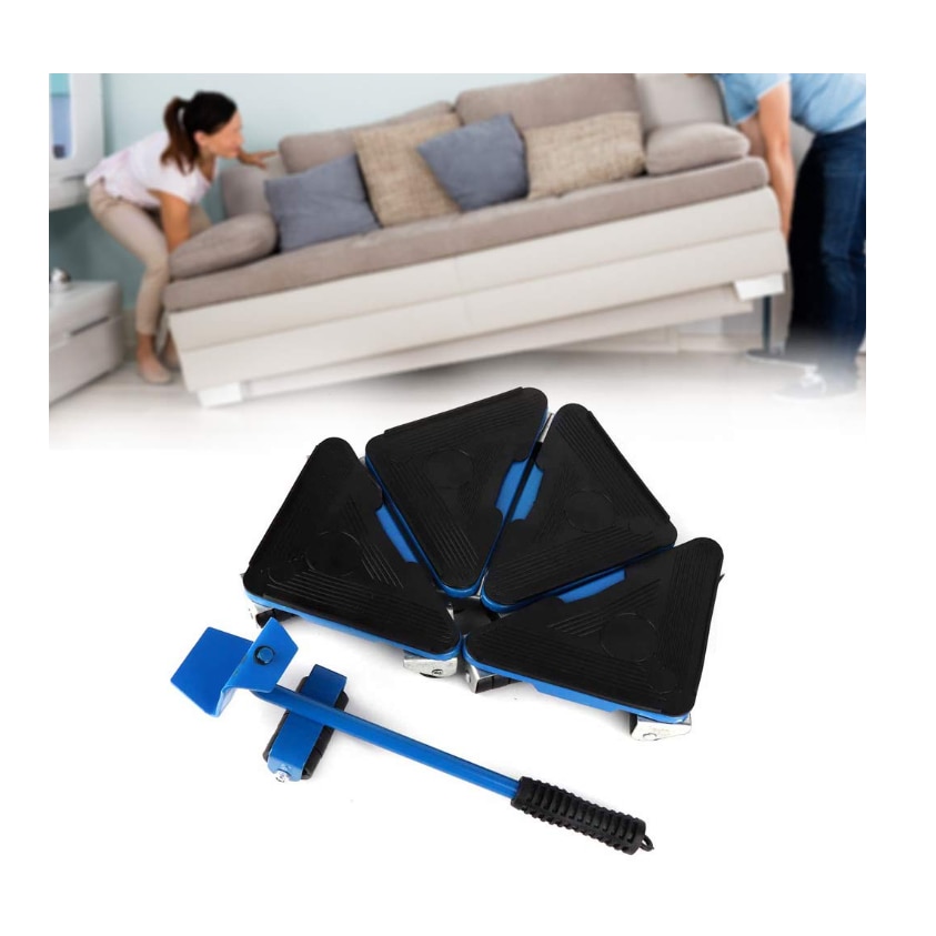 Kit complet pentru mutat si carat mobila, At Performance, reglare 360 ...