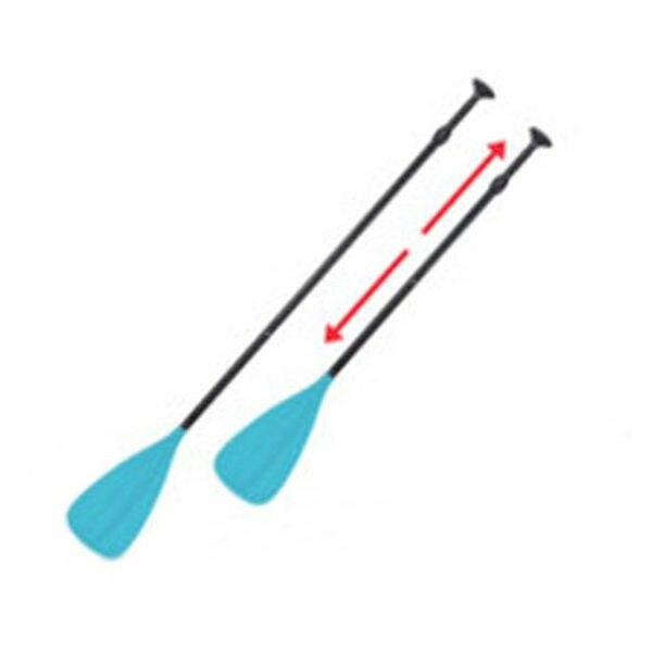 Set paddleboarding, XQ Max, gonflabil stand-up albastru 320x76x15cm ...