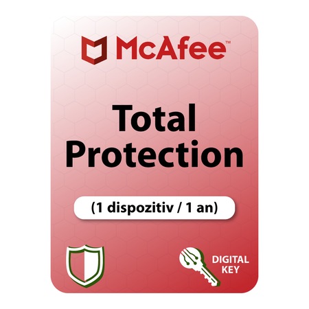 Antivirus McAfee Total Protection Security (1 dispozitiv / 1 an) - eMAG.ro
