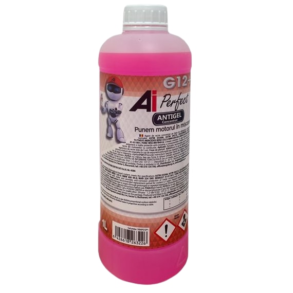 Antigel concentrat AI PERFECT G12+, roz, fara silicati, long life ...