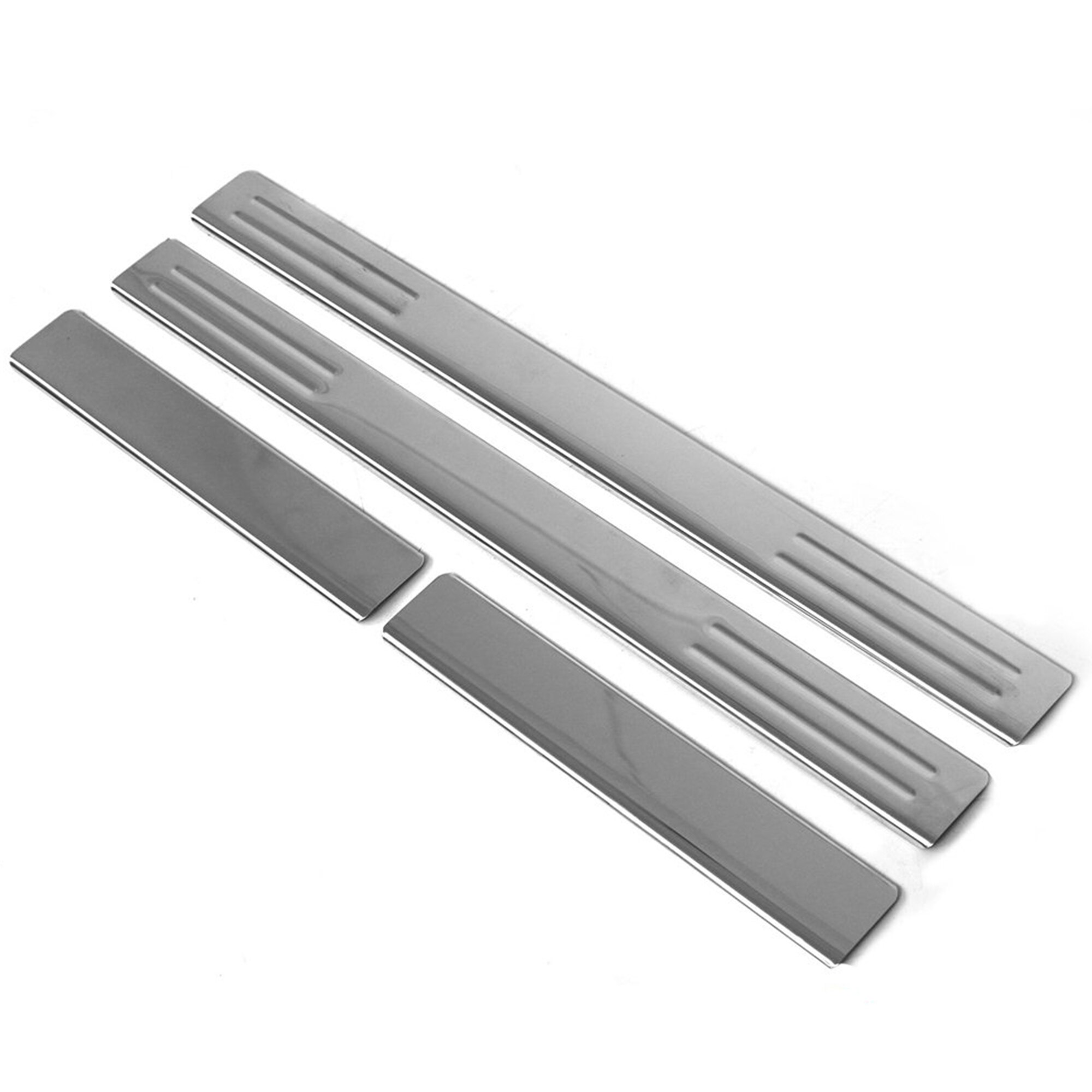 Ornamente praguri usi Dacia Duster 2010-> Inox Omtec - eMAG.ro