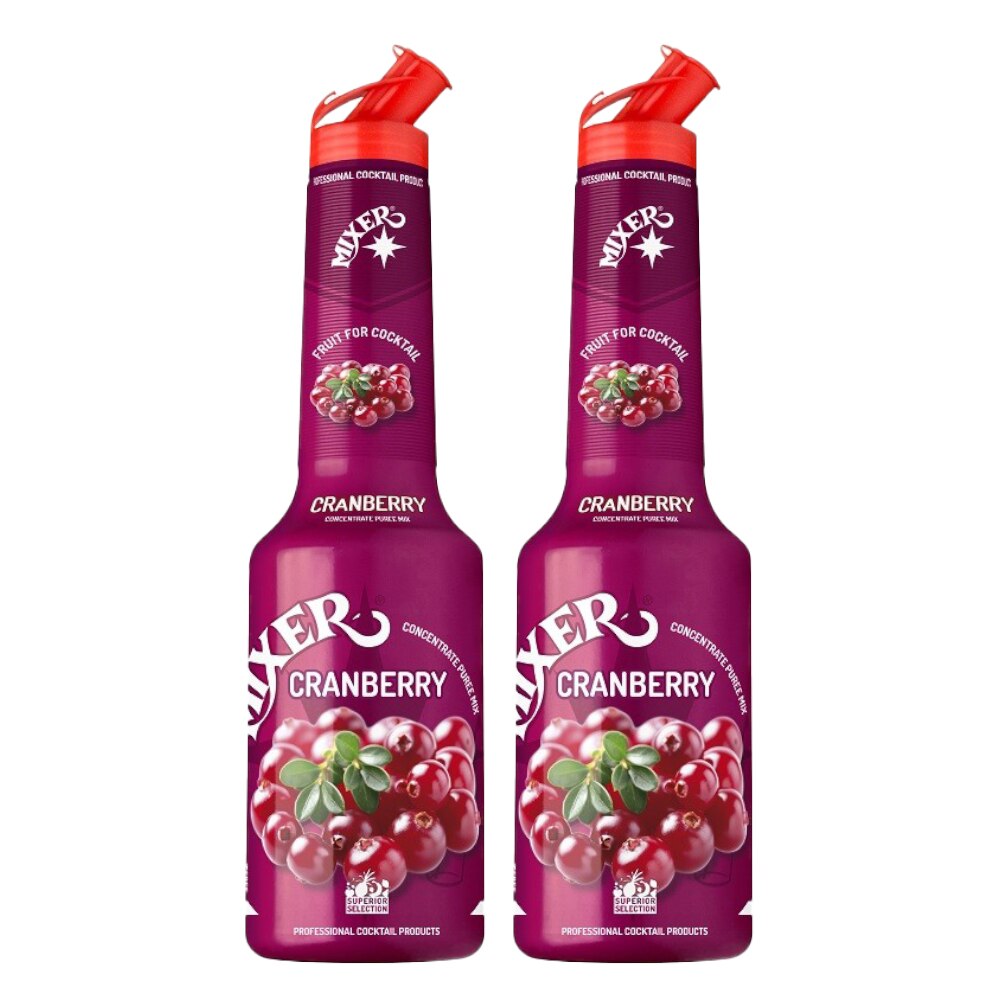 Set 2 x Pulpa de Merisor, Mixer 100% Concentrat Piure Fructe Cranberry ...