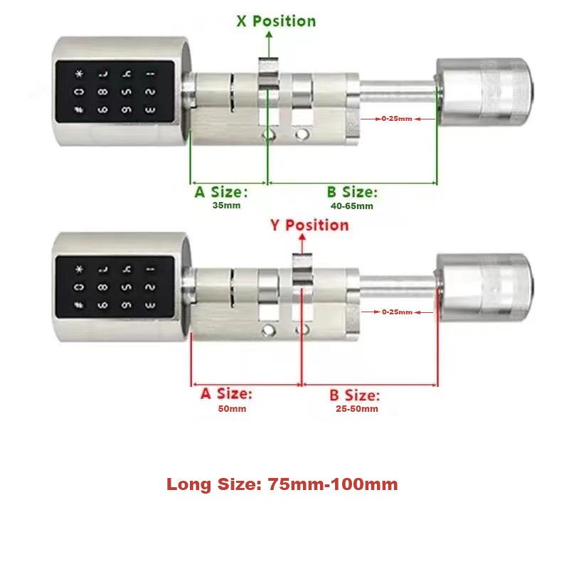 Butuc Yala inteligenta, AMA 2H Smart, 75 – 100 mm, Auriu, cu APP TT ...