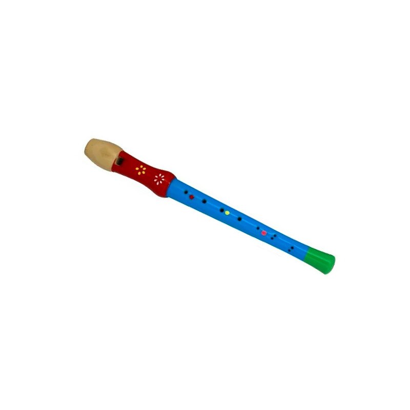 Fluier din lemn pictat, 32x2cm - eMAG.ro