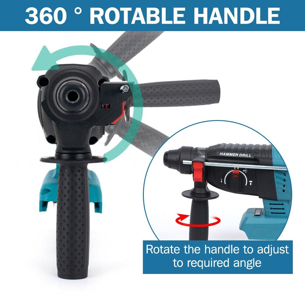 Ciocan rotopercutor profesional 7STAR ®, 1500 W, 3.2J, 1000rpm, 2 ...