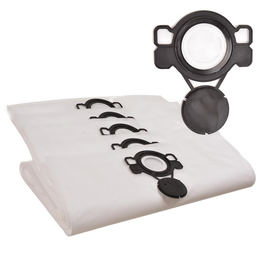 Set 5 saci de praf aspirator, Flex, Pentru NILFISK ATTIX 33, ATTIX 33 ...
