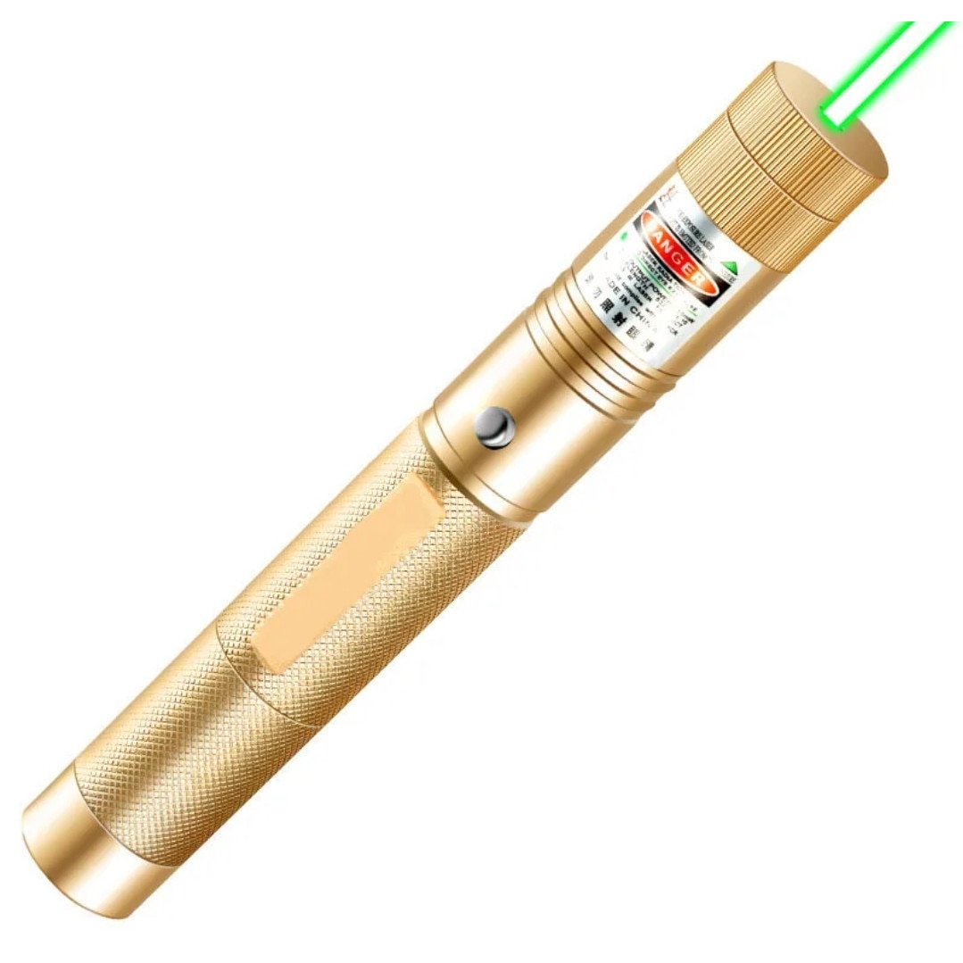 Laser Pointer Verde Puternic, Tnagora®, Incarcare USB, Metal, 10000 mW ...