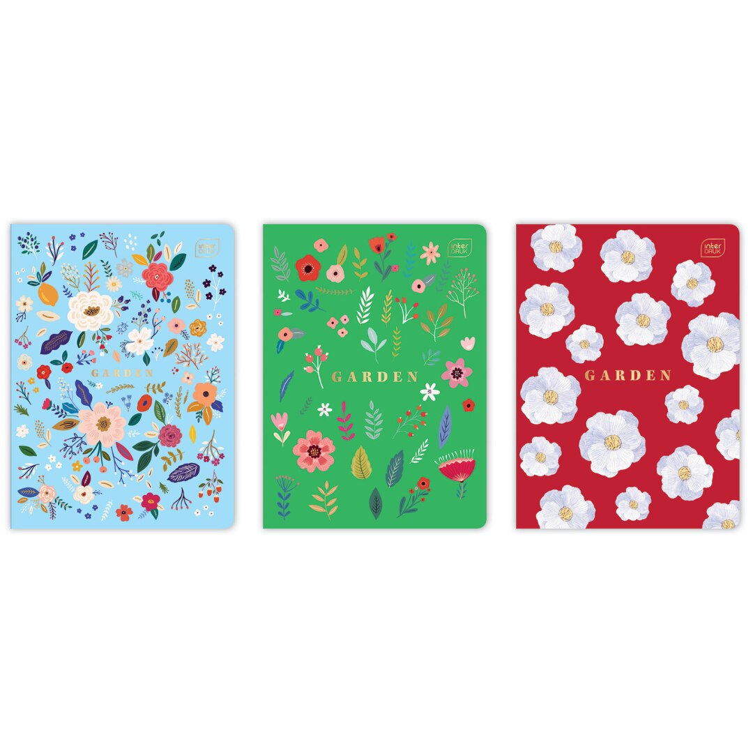 Set 3 caiete dictando - 60 file Garden - eMAG.ro