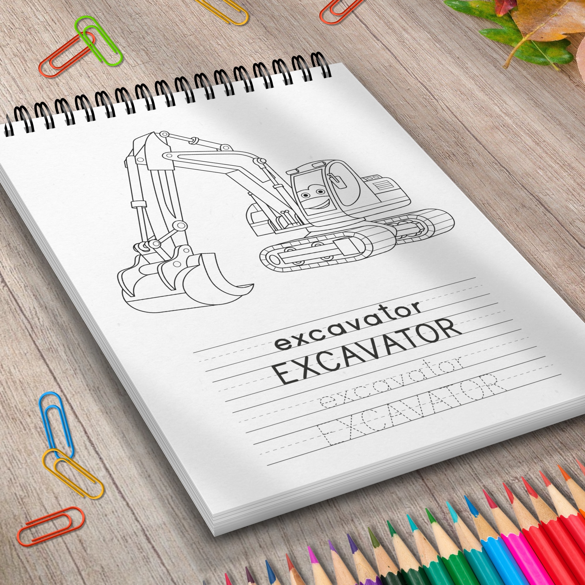 Carte de colorat educativa pentru copii, Coloreaza si Invata ...