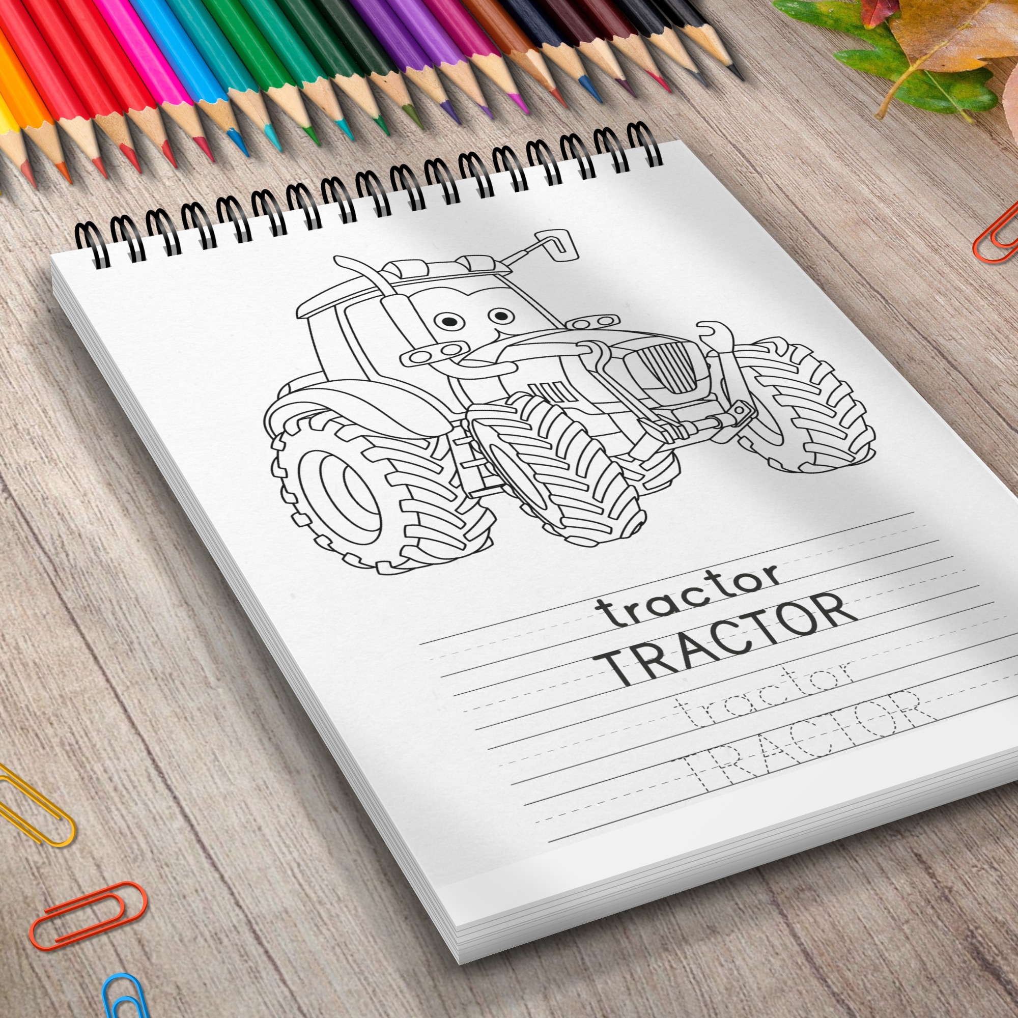 Carte de colorat educativa pentru copii, Coloreaza si Invata ...