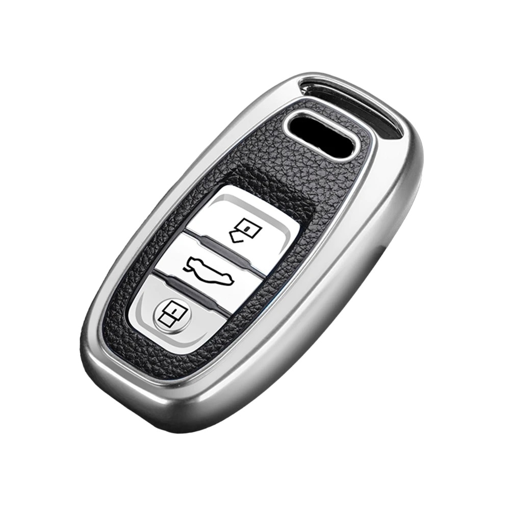 Husa pentru cheie smart Audi A1 A3 A4 A5 A6 A7 A8 Quattro Q3 Q5 Q7 2009 ...