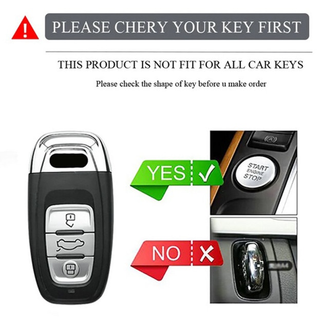 Husa pentru cheie smart Audi A1 A3 A4 A5 A6 A7 A8 Quattro Q3 Q5 Q7 2009 ...