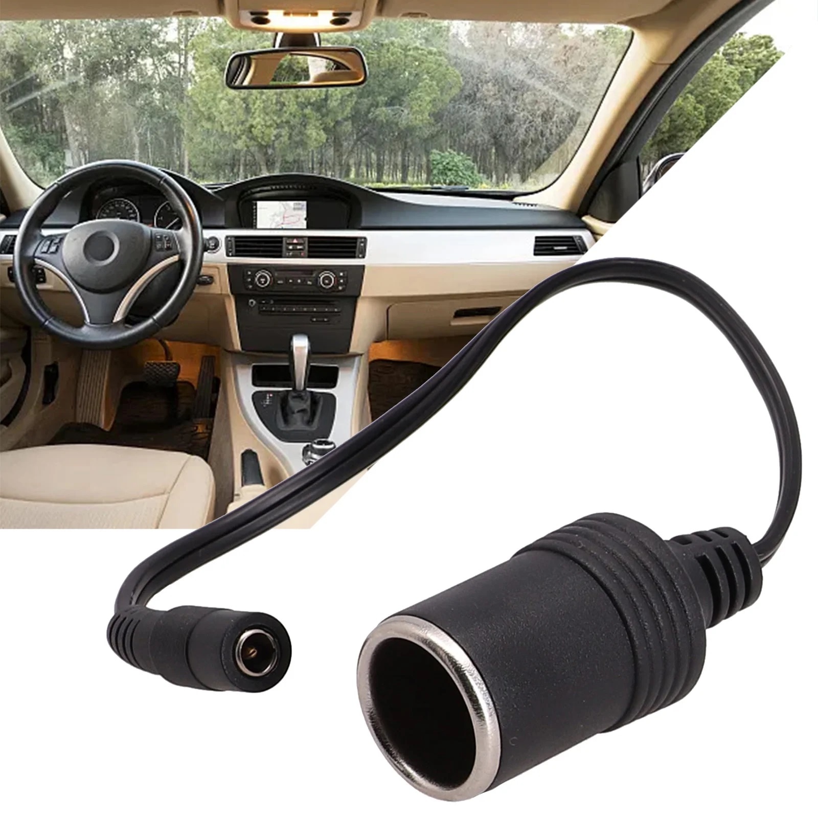 Adaptor Bricheta Auto MRG M1000, Invertor 220v la 12V Priza, Mufa 5.5mm ...