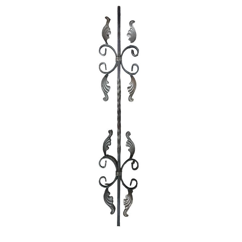 Panou pentru balustrade din fier forjat, Inaltime 900mm, latime 160mm ...