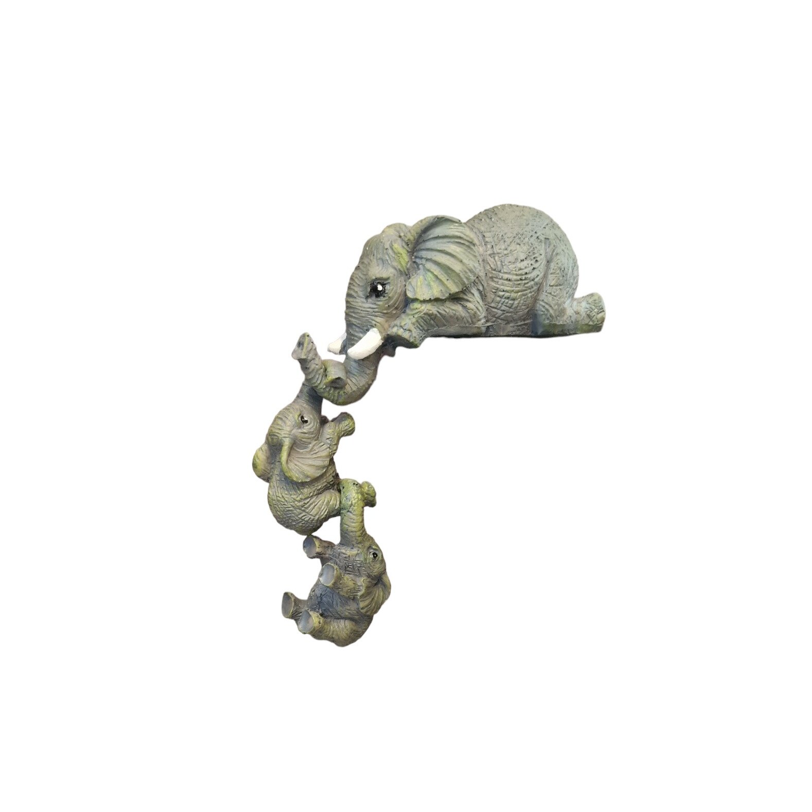 Elefant decoratiune rasina, set 3, statueta Feng Shui - eMAG.ro