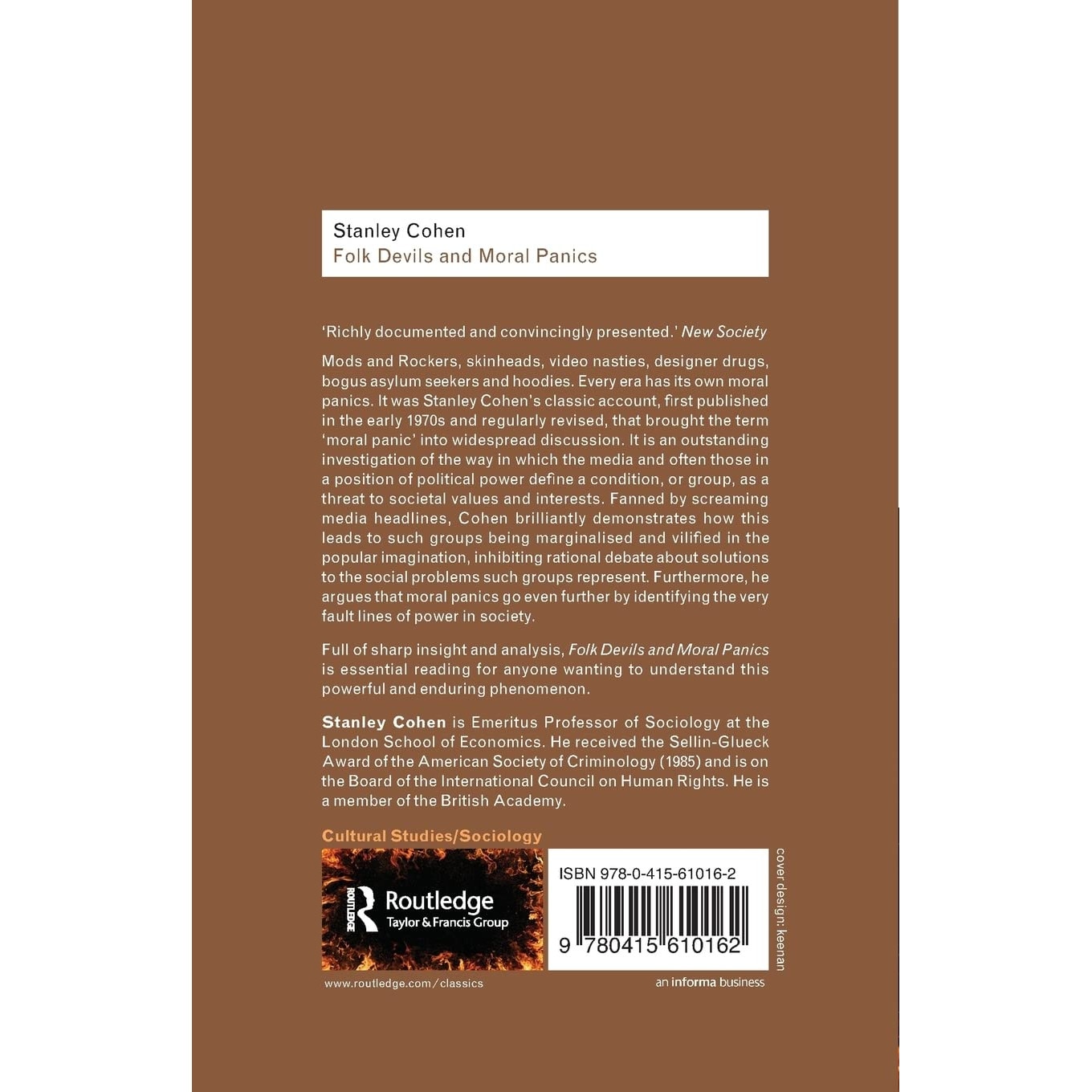 Folk Devils and Moral Panics - Stanley Cohen, ed 2011 - eMAG.ro