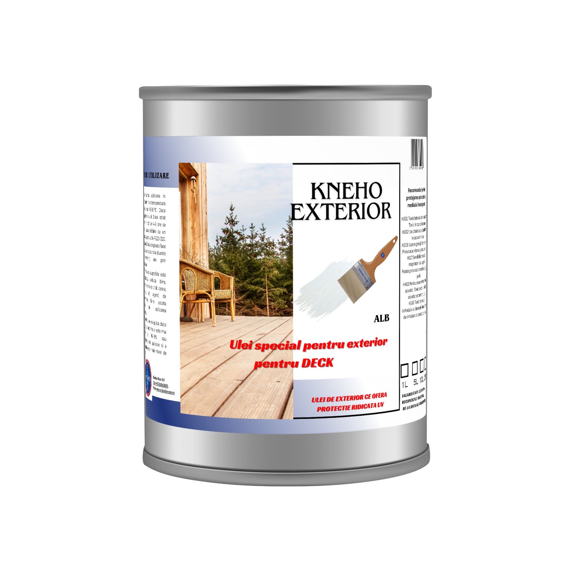 Ulei de exterior, tratare terase deck din lemn, danish oil, cu ...