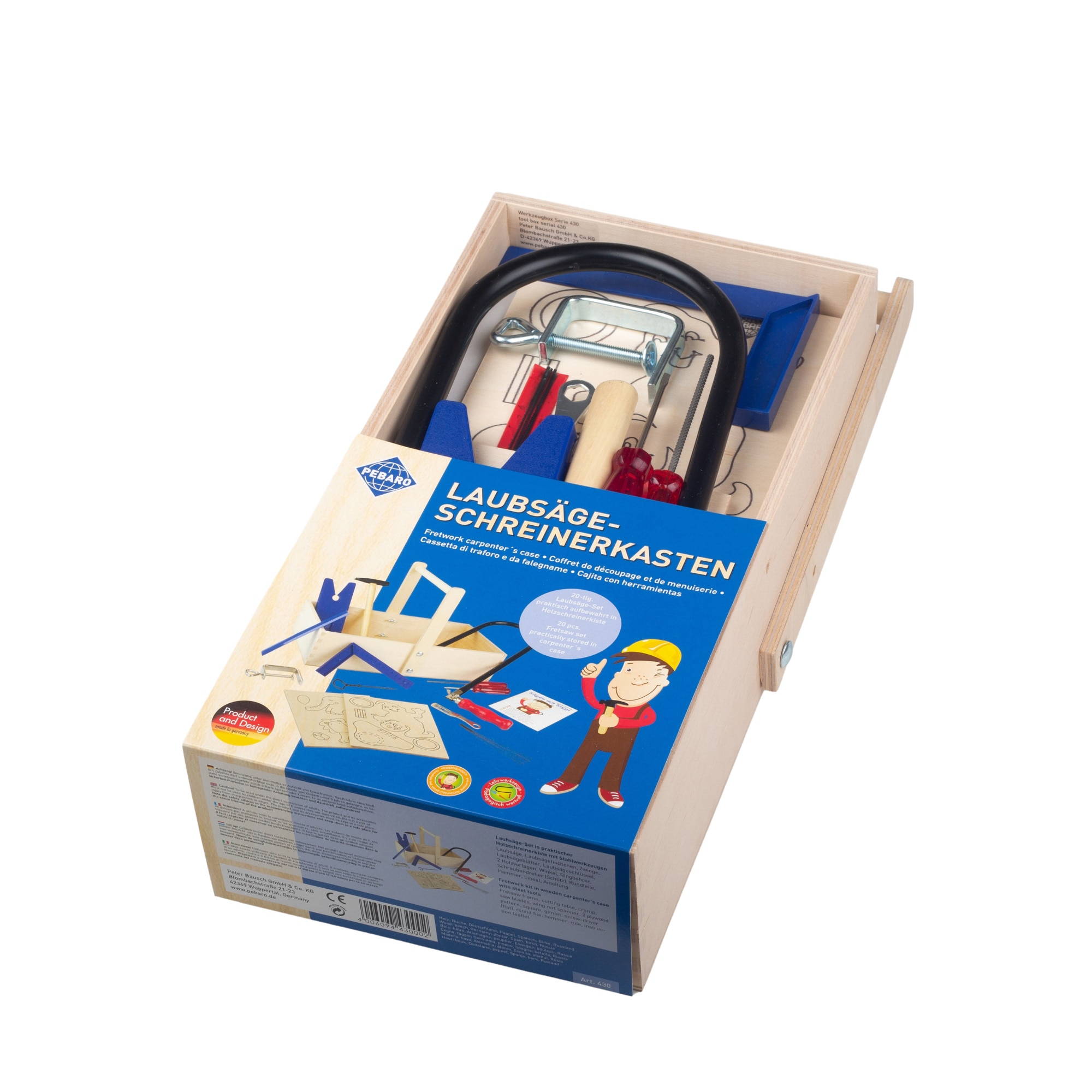 Set traforaj, Pebaro, Fretwork, 20 piese - eMAG.ro