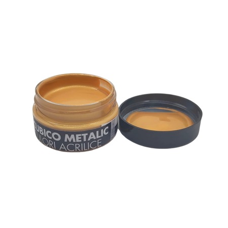 Vopsea acrilica Cubico 30ml Gold Metallic - eMAG.ro