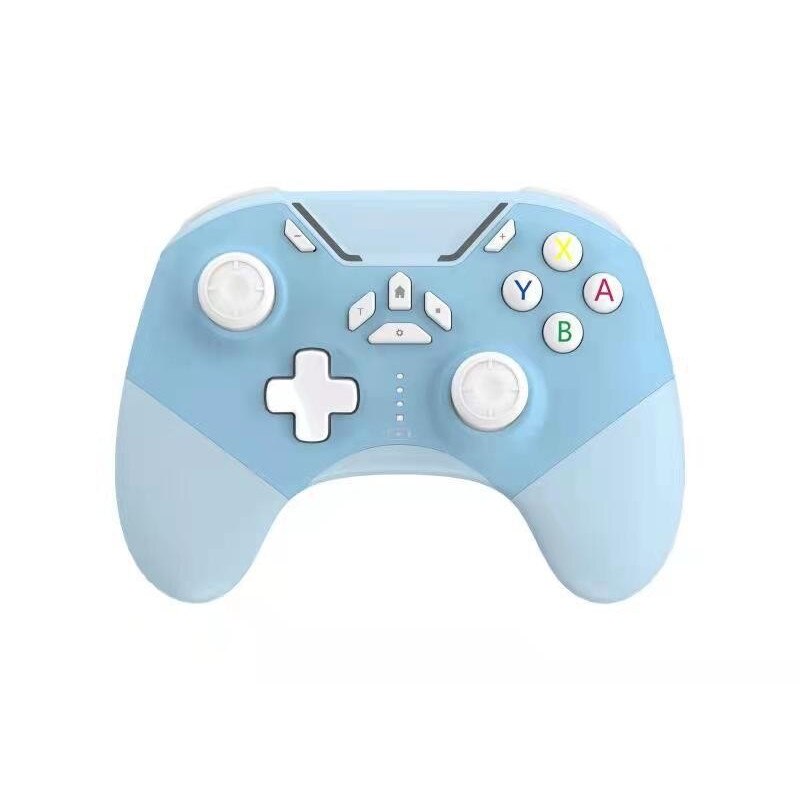Vezeték nélküli vezérlő, Bluetooth, Nintendo Switch/PC/Apple/Android Arcade/TV kompatibilis, kék ...