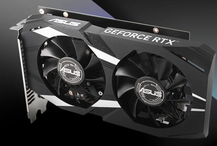Placa video ASUS GeForce RTX™ 3050 DUAL OC, 6GB GDDR6, 96-bit - eMAG.ro